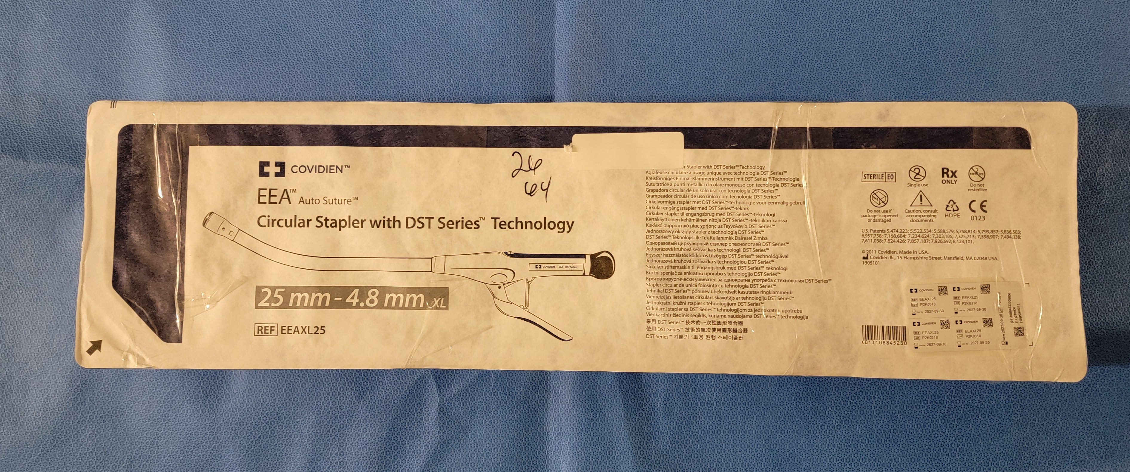 COVIDIEN EEA Circular Stapler EEAXL25 – BKMedStore
