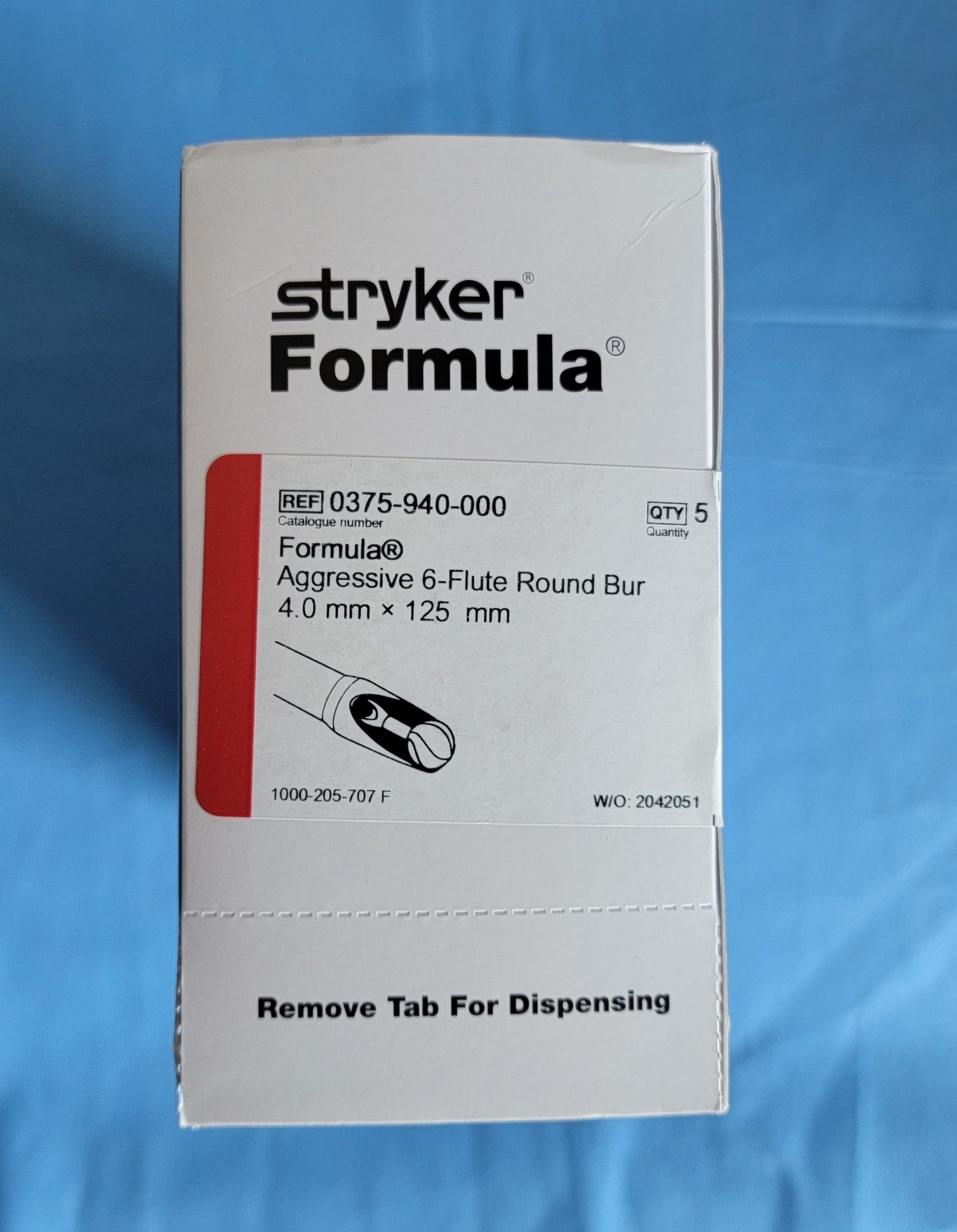 Stryker Formula Aggressive 6-Flute Round Bur 0375-940-000 – BKMedStore
